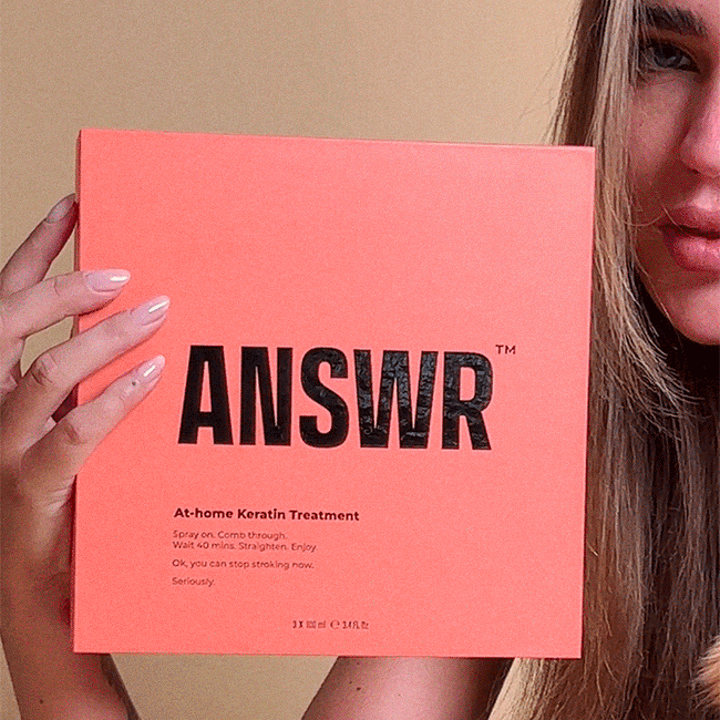 At-home Keratin Treatment | Keratin Hair Care, Smoothing & Blow Dry | ANSWR